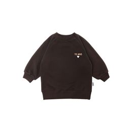 Liliput Sweatshirt 'TE AMO' Jungen Gr&ouml;&szlig;e 110/116 dunkelbraun