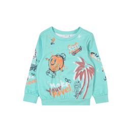 s.Oliver Sweatshirt Jungen Gr&ouml;&szlig;e 140 t&uuml;rkis / orange / schwarz / wei&szlig;