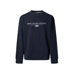 Pepe Jeans Sweatshirt 'SUMMER SEASONAL' Herren Gr&ouml;&szlig;e XL marine / wei&szlig;