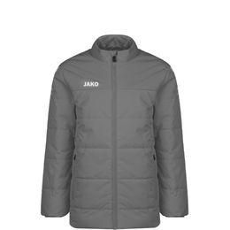 Jako Sportjacke 'Team Coach' Jungen Gr&ouml;&szlig;e 164 grau / wei&szlig;