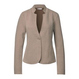 Street One Blazer 'Jacquard' Damen Gr&ouml;&szlig;e 46 dunkelbeige