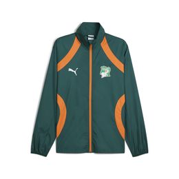 Puma Trainingsjacke Herren Gr&ouml;&szlig;e XS gr&uuml;n / mischfarben