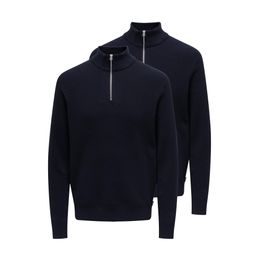 Only & Sons Only & Sons Pullover 'Phil' Herren Gr&ouml;&szlig;e L dunkelblau