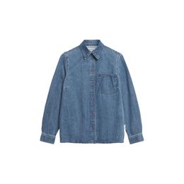 armedangels Bluse 'AURELAA' Damen Gr&ouml;&szlig;e S blue denim