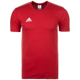 adidas Sportswear Shirt 'Core 18' Herren Gr&ouml;&szlig;e XL rot / wei&szlig;