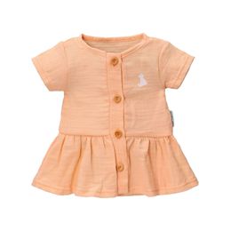 Baby Sweets Kleid M&auml;dchen Gr&ouml;&szlig;e 104 apricot / wei&szlig;