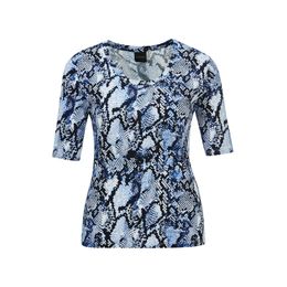 Madeleine Mode Madeleine Shirt Damen Gr&ouml;&szlig;e L blau / nachtblau / hellblau / wei&szlig;