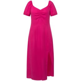 Ulla Popken Kleid Damen Gr&ouml;&szlig;e 46/48 pink Winterkleid