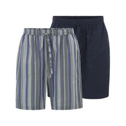 Babista Pyjamashorts 'Abegessi' Herren Gr&ouml;&szlig;e L marine / indigo / grau / dunkelgrau