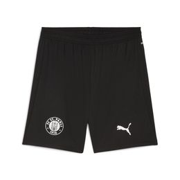 Puma Sportshorts 'FC St. Pauli 25/26' Herren Gr&ouml;&szlig;e S schwarz / wei&szlig;