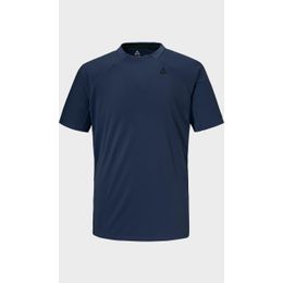 Sch&ouml;ffel Funktionsshirt SCH&Ouml;FFEL "T Shirt Style Enixa MEN", Herren, Gr. 52, 8820, blau, Oberstoff: 100% Polyester, Rundhals, Shirts Funktionsshirt