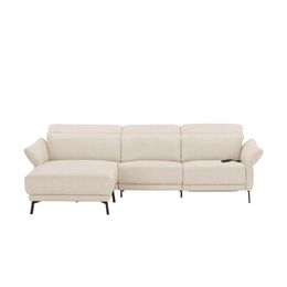 Wohnwert Ecksofa Leder Bellana beige Ma&szlig;e (cm): B: 291 H: 101 T: 176.0 &raquo; M&ouml;bel Kraft