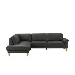 Ravensberger Werkst&auml;tten Ecksofa Leder RW-Select schwarz Ma&szlig;e (cm): B: 274 H: 77 T: 220.0 &raquo; M&ouml;bel Kraft