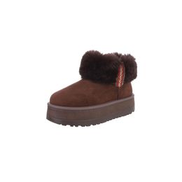 Ital-Design Snowboots Damen Gr&ouml;&szlig;e 41 braun Winterschuhe