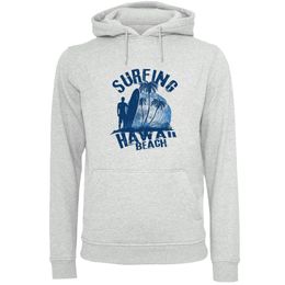 F4NT4STIC Sweatshirt 'Hawaii Surf Beach Summer' Herren Gr&ouml;&szlig;e 4XL blau / marine / graumeliert