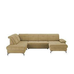 Medium Wohnlandschaft Planova II gelb Ma&szlig;e (cm): B: 338 H: 96 T: 249.0 Sofas > Sofas nach Material > Stoffsofas &raquo; Sofa DE