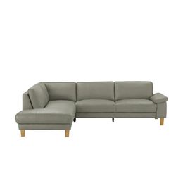 Ravensberger Werkst&auml;tten Ecksofa Leder RW-Select grau Ma&szlig;e (cm): B: 274 H: 77 T: 220.0 Sofas > Sofas nach Material > Ledersofas &raquo; Sofa DE