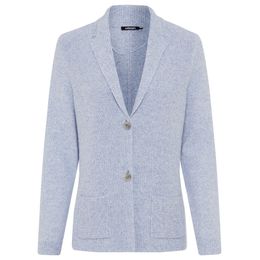 Olsen Cardigan in Blazer-Optik, mit aufgesetzten Taschen Damen Gr&ouml;&szlig;e 40 dunkelblau