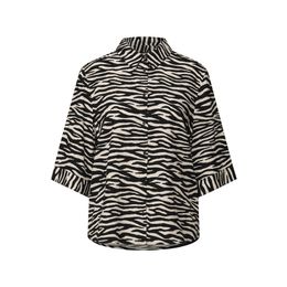 Street One Bluse Damen Gr&ouml;&szlig;e M beige / schwarz