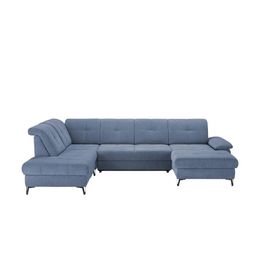 Medium Wohnlandschaft Planova II blau Ma&szlig;e (cm): B: 338 H: 96 T: 249.0 Sofas > Sofas nach Material > Stoffsofas &raquo; Sofa DE