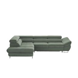switch Ecksofa Fabio gr&uuml;n Ma&szlig;e (cm): B: 280 H: 69 T: 235.0 Sofas > Sofas nach Material > Stoffsofas &raquo; Sofa DE