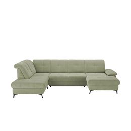 Medium Wohnlandschaft Planova II gr&uuml;n Ma&szlig;e (cm): B: 338 H: 96 T: 249.0 Sofas > Sofas nach Material > Stoffsofas &raquo; Sofa DE