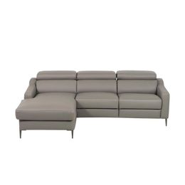 U.N.O uno Ecksofa Malmo beige Ma&szlig;e (cm): B: 230 H: 96 T: 179.0 Sofas > Sofas nach Material > Ledersofas &raquo; Sofa DE