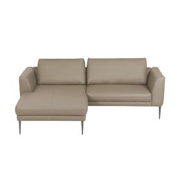U.N.O uno Ecksofa Savona grau Ma&szlig;e (cm): B: 220 H: 83 T: 180.0 Sofas > Sofas nach Material > Ledersofas &raquo; Sofa DE
