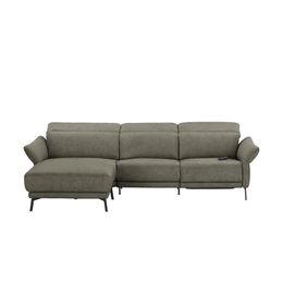 Wohnwert Ecksofa Leder Bellana gr&uuml;n Ma&szlig;e (cm): B: 291 H: 101 T: 176.0 Sofas > Sofas nach Material > Ledersofas &raquo; Sofa DE