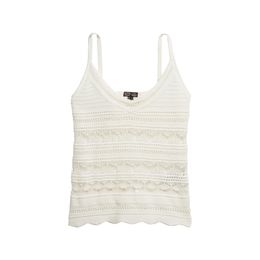 Superdry & Co Top Damen Gr&ouml;&szlig;e M wei&szlig;