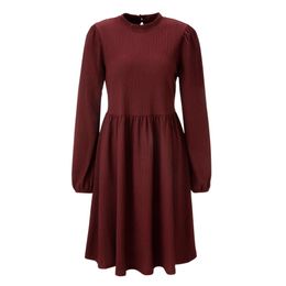 Aniston Casual Kleid Damen Gr&ouml;&szlig;e 48 bordeaux Winterkleid