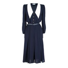 Rua & Rua Blusenkleid Damen Gr&ouml;&szlig;e 38 navy Winterkleid