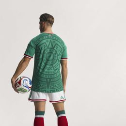 adidas Performance Trikot 'Mexico 26 Home Authentic' Herren Gr&ouml;&szlig;e S gr&uuml;n / wei&szlig;