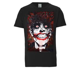 logoshirt T-Shirt 'Batman - Joker Bats Graffiti' Damen Gr&ouml;&szlig;e XL schwarz