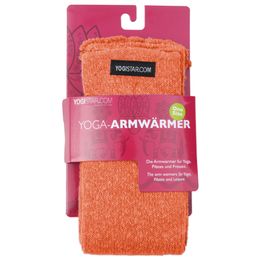 YOGISTAR.COM Yoga Armw&auml;rmer Damen Gr&ouml;&szlig;e One Size orange