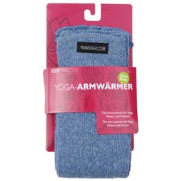 YOGISTAR.COM Yoga Armw&auml;rmer Damen Gr&ouml;&szlig;e One Size blau