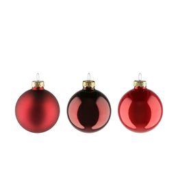 M&ouml;bel Kraft Weihnachtskugeln 20er-Set rot Glas,Aluminium &Oslash;: 6.0 &raquo; M&ouml;bel Kraft