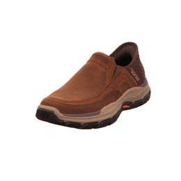 Skechers Slip On 'Respected Elgin' Herren Gr&ouml;&szlig;e 50.5 braun