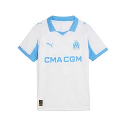 Puma Sportshirt 'Olympique de Marseille 25/26' Jungen Gr&ouml;&szlig;e 152 hellblau / wei&szlig;
