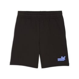Puma Shorts 'Essentials" Jungen Gr&ouml;&szlig;e 128 blau / schwarz