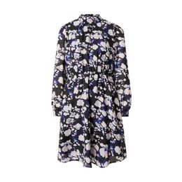 QS Kleid Damen Gr&ouml;&szlig;e 44 indigo / pastellpink / schwarz / wei&szlig; Winterkleid