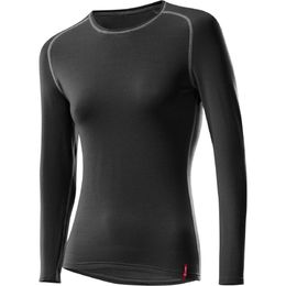 L&ouml;ffler L&ouml;ffler Base Layer Damen Gr&ouml;&szlig;e M hellgrau / schwarz