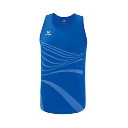 Erima Sporttop Jungen Gr&ouml;&szlig;e 164 blau / wei&szlig;