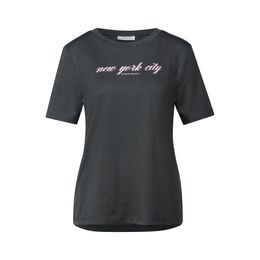 Street One Studio T-Shirt Damen Gr&ouml;&szlig;e XS anthrazit / rosa