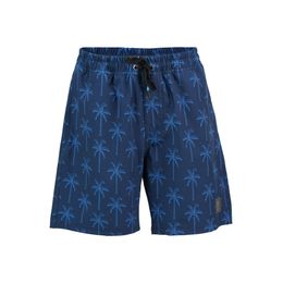 Brunotti Badeshorts Jungen Gr&ouml;&szlig;e 140 blau / schwarz / wei&szlig;
