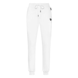 Philipp Plein Hose Damen Gr&ouml;&szlig;e 40 wei&szlig;