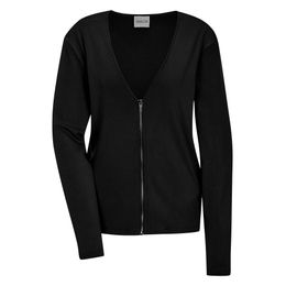 Madeleine Mode Madeleine Strickjacke Damen Gr&ouml;&szlig;e M/L schwarz