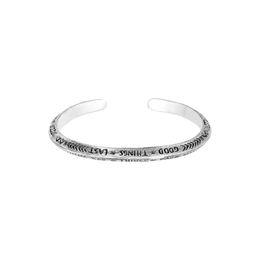 Haze&Glory Haze&glory Armband Herren Gr&ouml;&szlig;e 18 silber