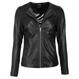 Maze Lederjacke Damen Gr&ouml;&szlig;e L schwarz