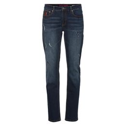 Bruno Banani Jeans Herren Gr&ouml;&szlig;e 38 dunkelblau / braun
